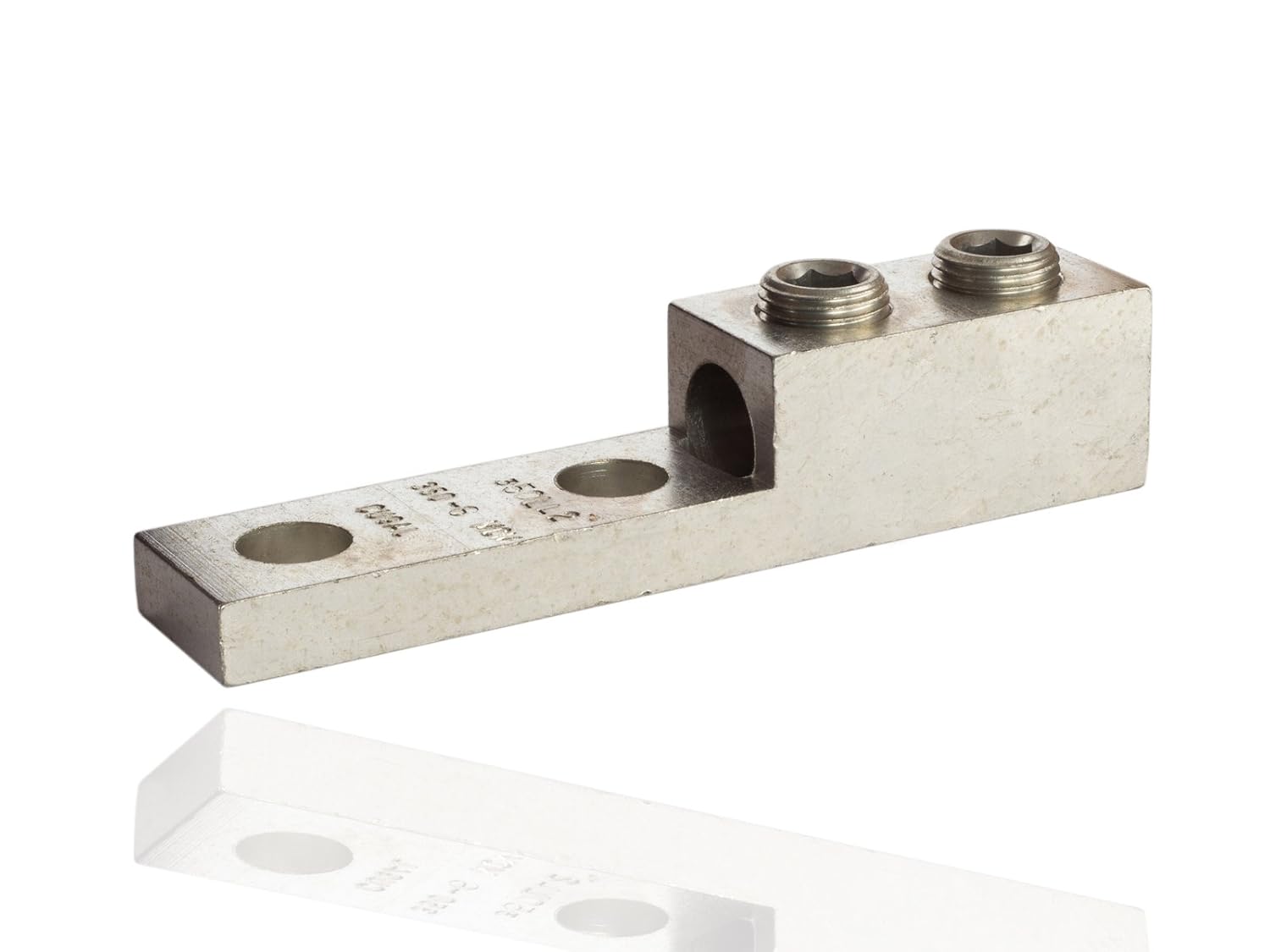 5.5 Length 600 MCM-2 Wire Range Panelboard Lug 9/16 Mouting Hole 1.375 ...