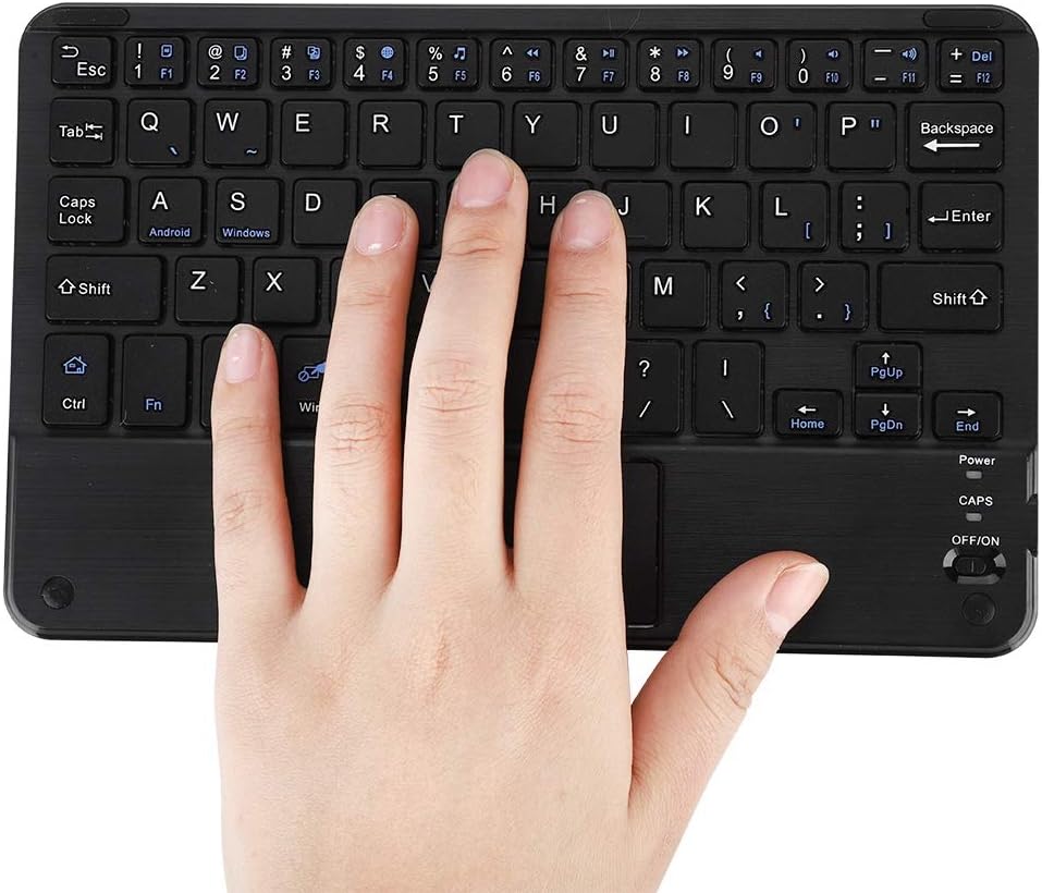 fasient Ultra-Thin Portable Bluetooth Keyboard, 7 Inch Scissors Feet ...