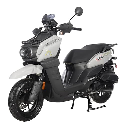 X-PRO Tahiti 150cc Moped with 12" Aluminum Wheels Assembled in Crate ...
