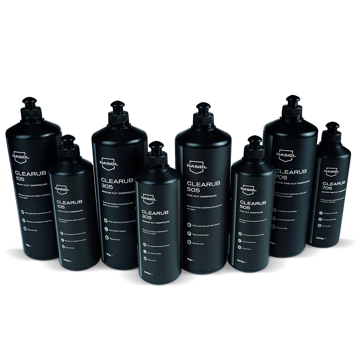 Mua Nasiol CleaRub 305 Silicon Free Scratch Remover Heavy Cut Compound ...