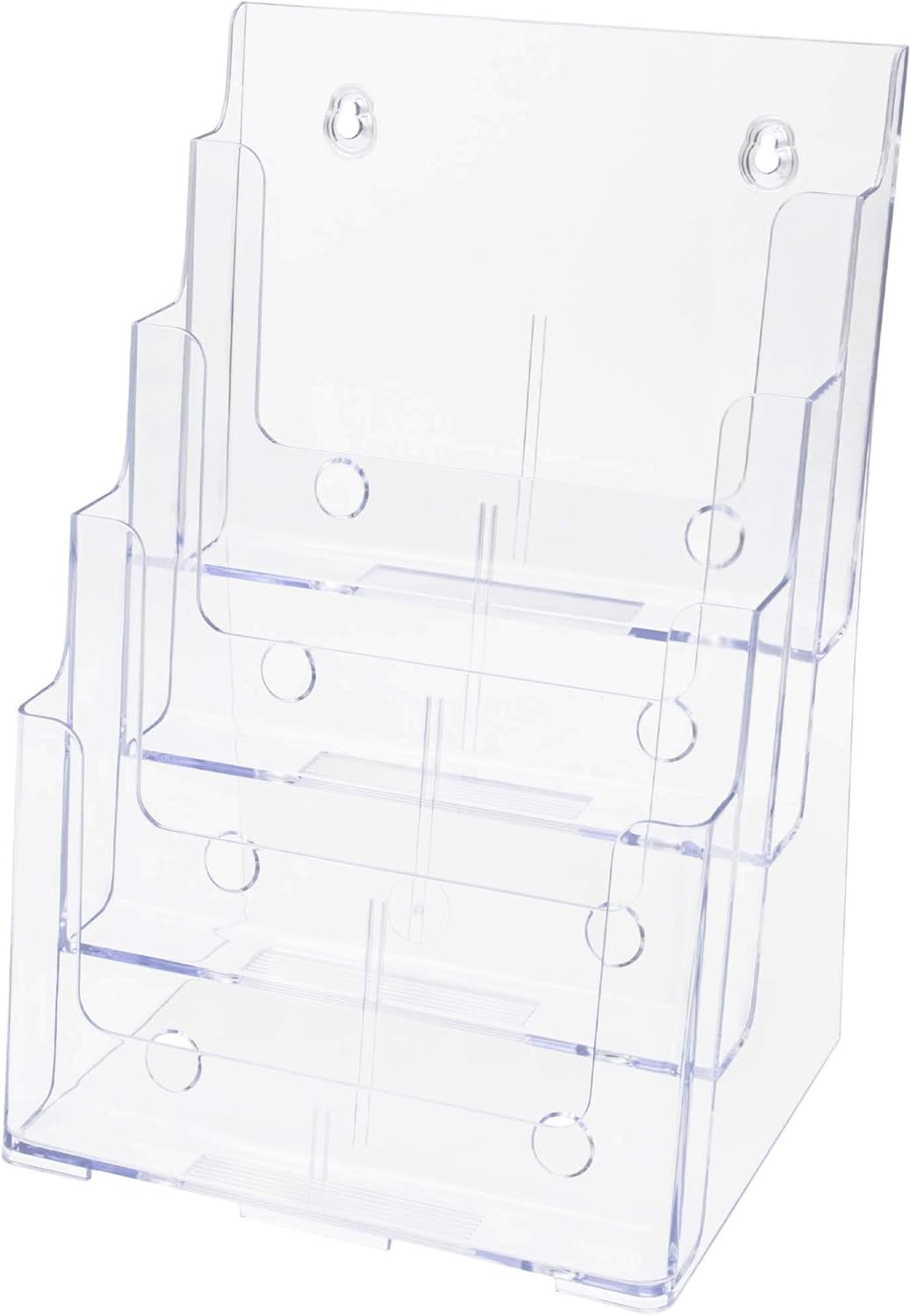 Marketing Holders 2 Tier Stand Paper Flyer Take One Rack with Attached ...