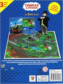 Thomas and Friends: My Busy Book (includes a story book, 12 figurines ...