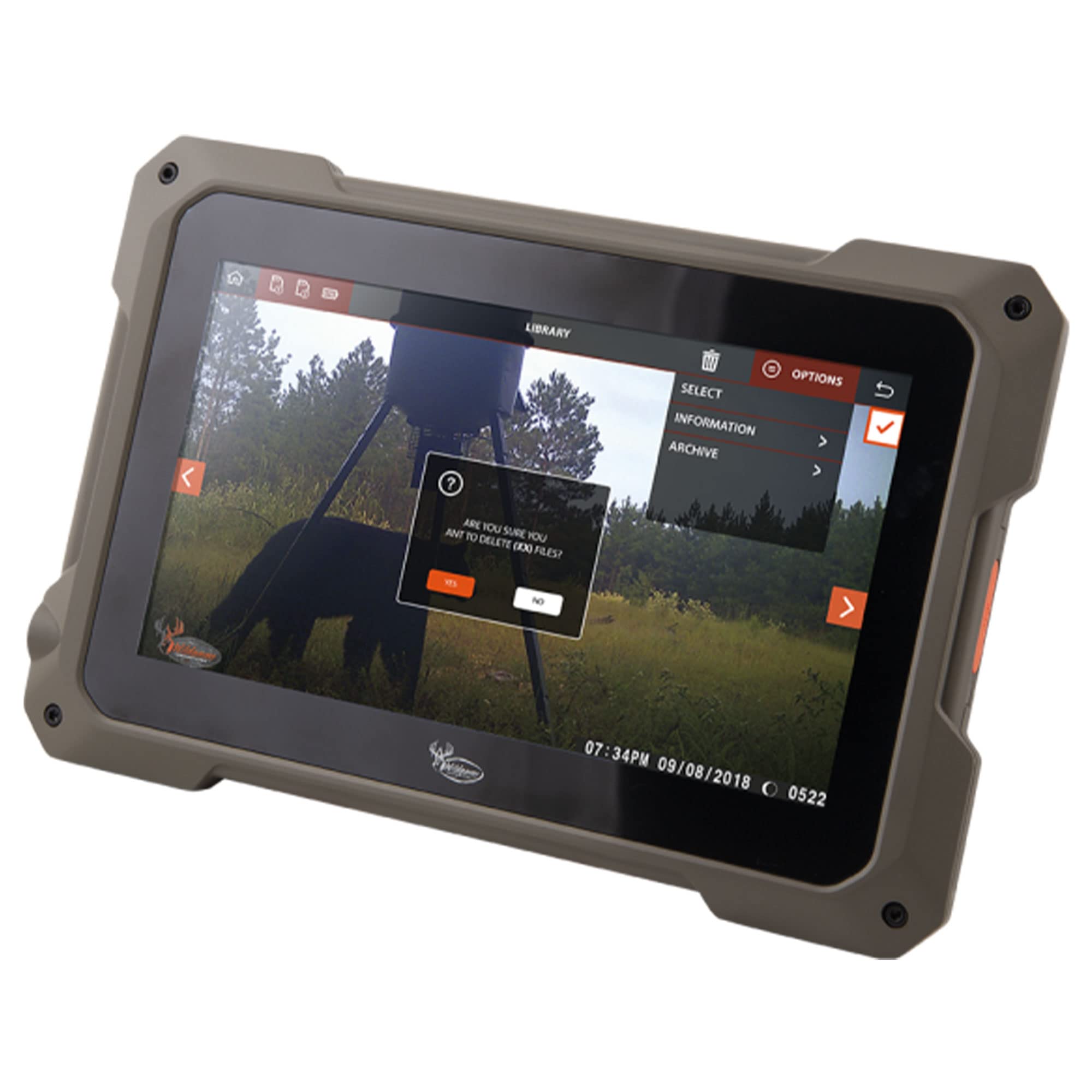 WILDGAME INNOVATIONS Trail Pad Tablet VU70 Dual SD Card Viewer for ...