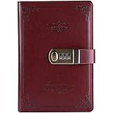 Amazon.com : Business Journal With Combination Lock (Diary With Combination Lock) A5 (8.5 X 5.8 ...