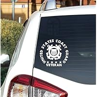 Amazon.com: Sticker USCG Coast Guard Veteran Decal United States Army ...