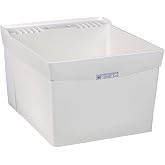 Mustee 19W UTILATUB Laundry TUB Wall, White - Utility Sinks - Amazon.com