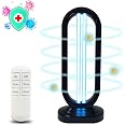 UV Light - Uv Bed Bugs, UV Lamp with 4- Speed Timing and Remote Control ...