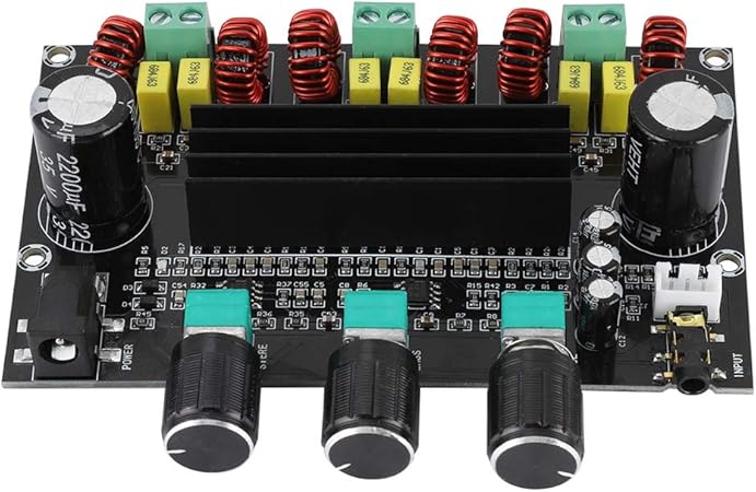 TPA3116D2 Audio Module Digital Amplifier Board 2.1 Channels High Power ...