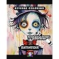 Amazon.com: Reverse Coloring: Burtonesque (Inspired on Tim Burton's ...