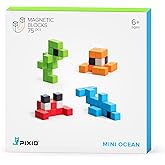 Amazon.com: PIXIO Mini Monsters - Tiny Magnetic Blocks Building Toy in ...
