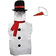 Amazon.com: 4E's Novelty Snowman Costume for Adults One-Piece for ...
