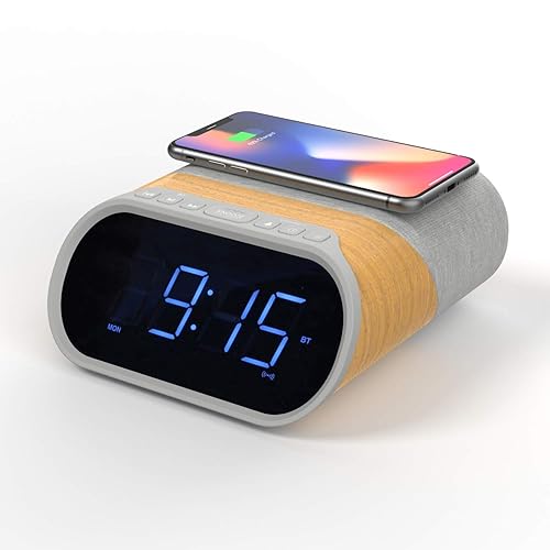 i-box Alarm Clocks for Bedrooms, Bluetooth Speaker, Alarm Clock with ...