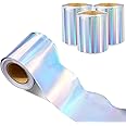 Amazon.com: 99 Feet Iridescent Bulletin Board Borders Holographic ...