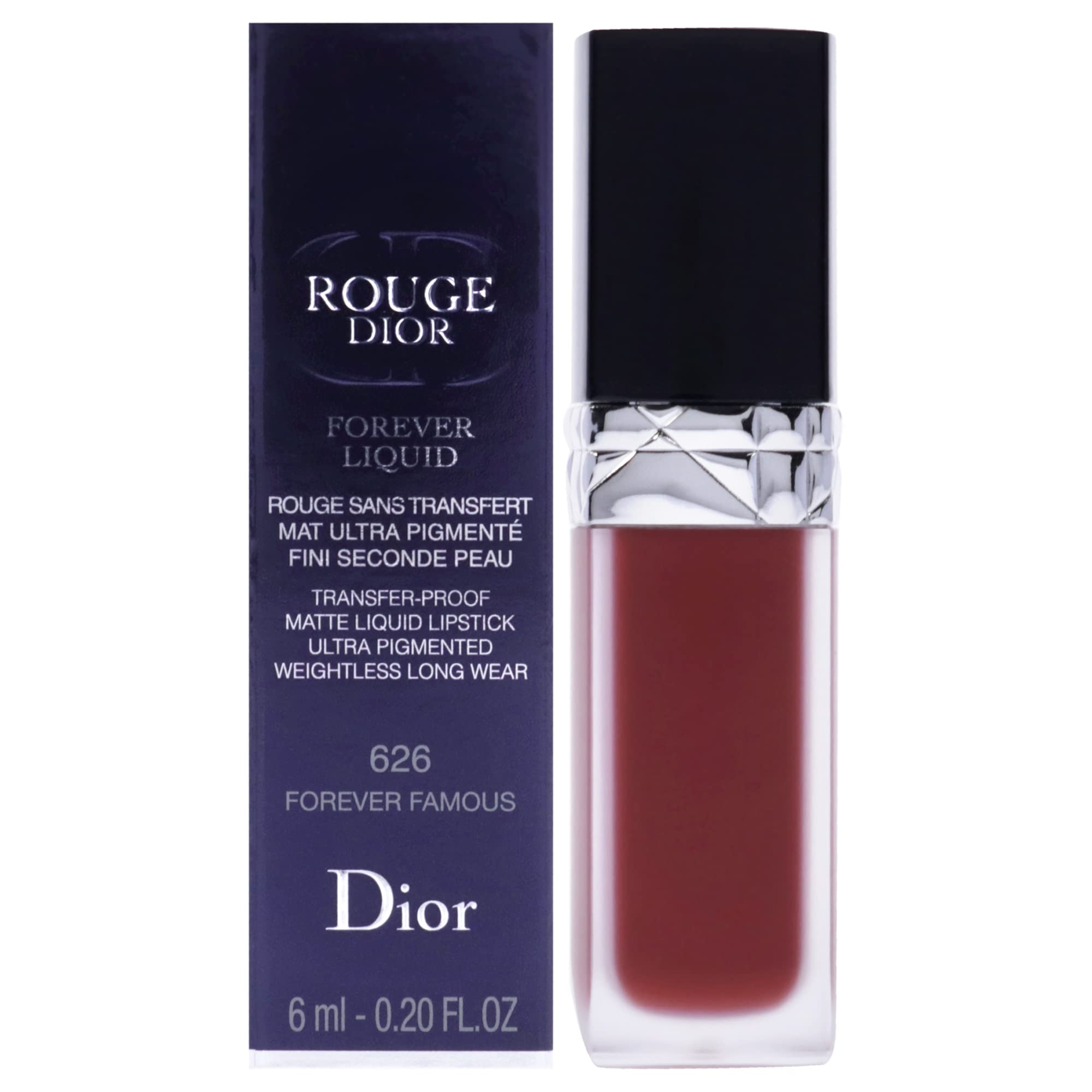 Mua Christian Dior Rouge Dior Forever Liquid Matte - 626 Forever Famous Lipstick Women 0.2 oz ...