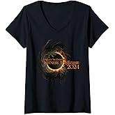 Amazon.com: 2024 Total Solar Eclipse Shirt April 8 Embrace the Darkness T-Shirt : Clothing ...