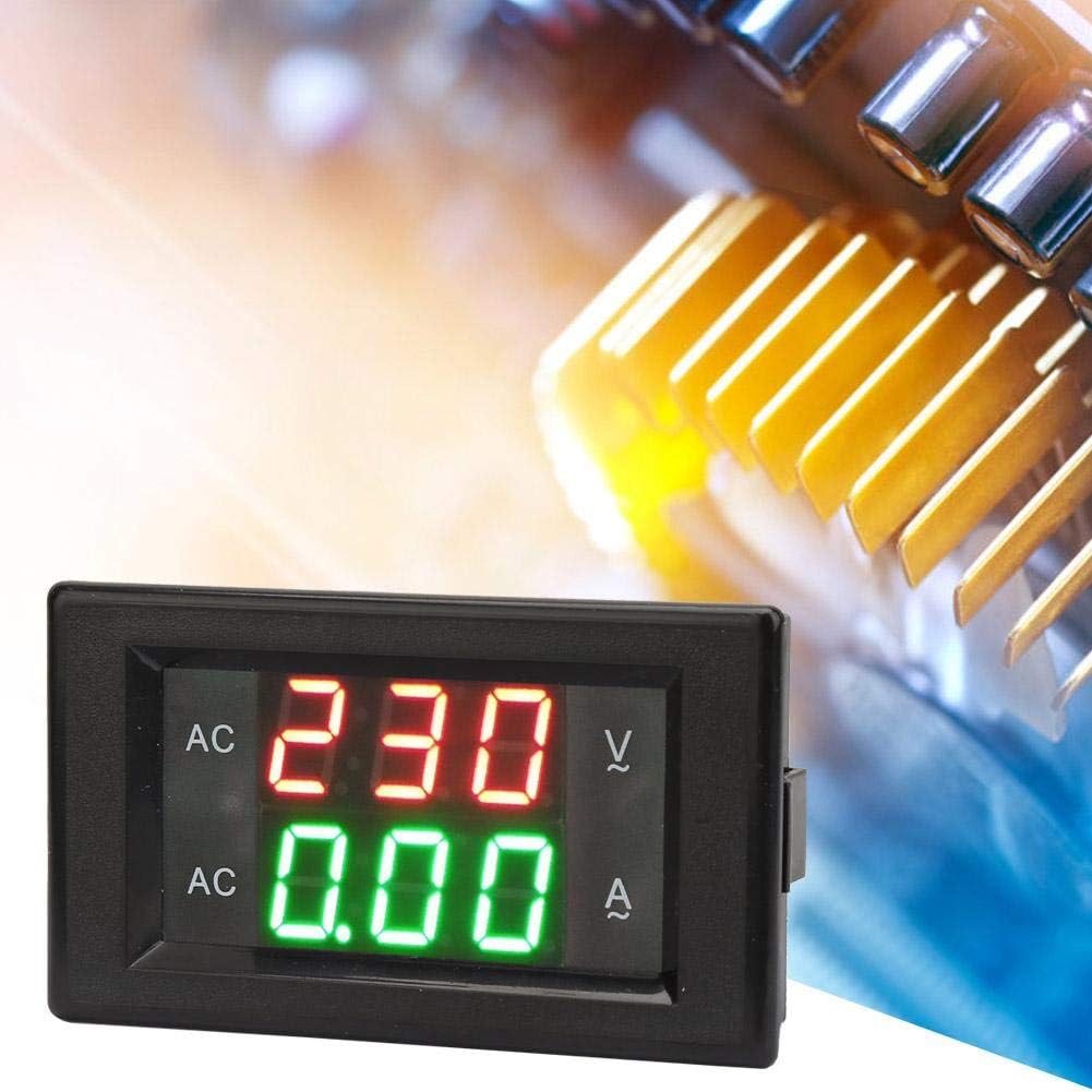 LED Ampere Meter Voltmeter YB4835VA Digital Display AC 500V/50A Digital ...
