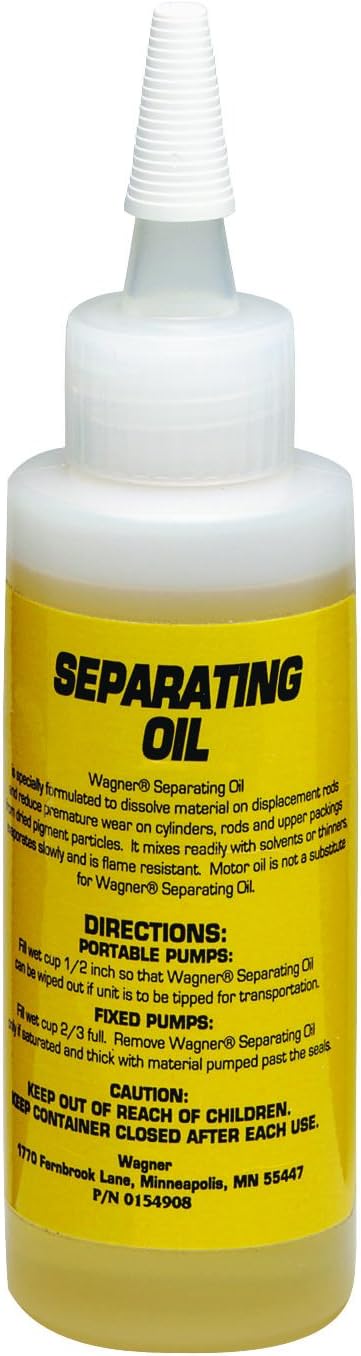 Amazon.com: Wagner Spray TECH 0154907 Wagner Separating Oil for Piston ...