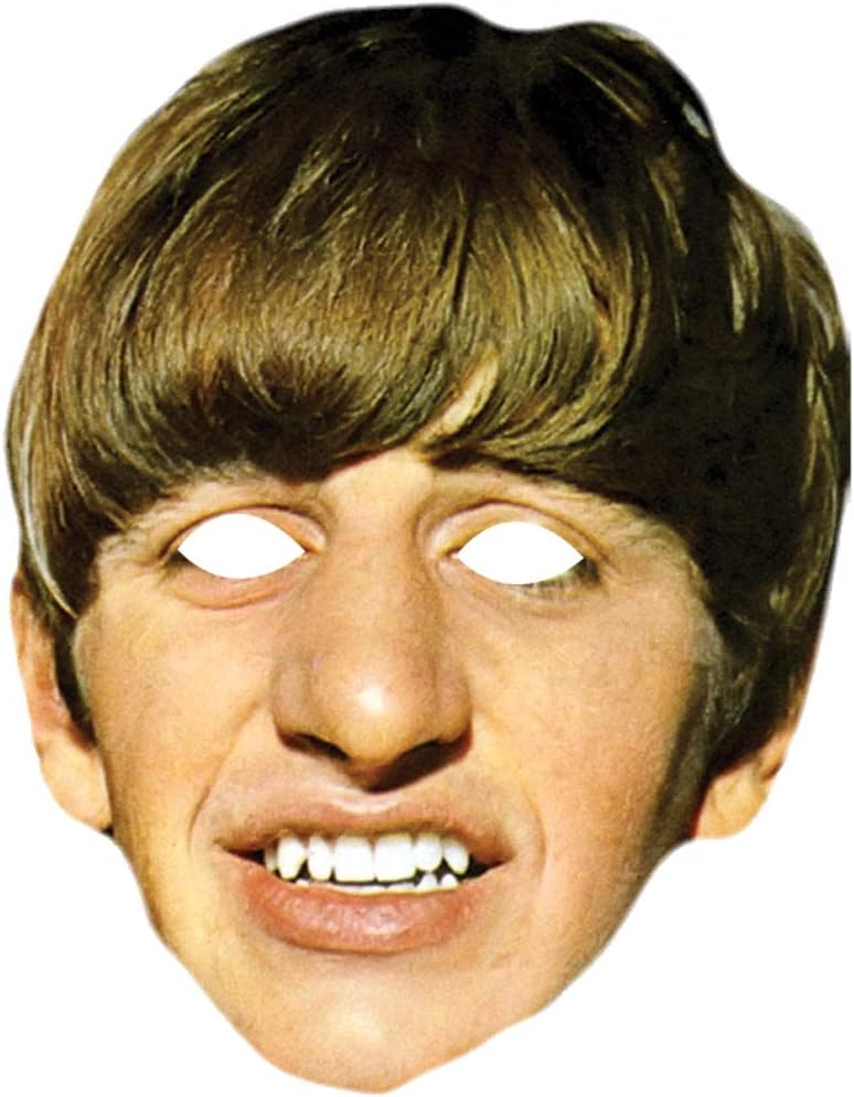Ringo Starr Celebrity Card Face Mask Fancy Dress Party Single Face Mask ...