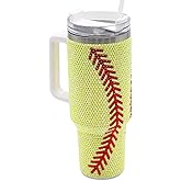 Amazon.com | SEM LIFE 40 Oz Rhinestone Bling Tumbler Cup with Handle ...