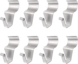 Vinyl Siding Hook, Heavy Duty Light Wreath Planter Hanger 8 Pack ...