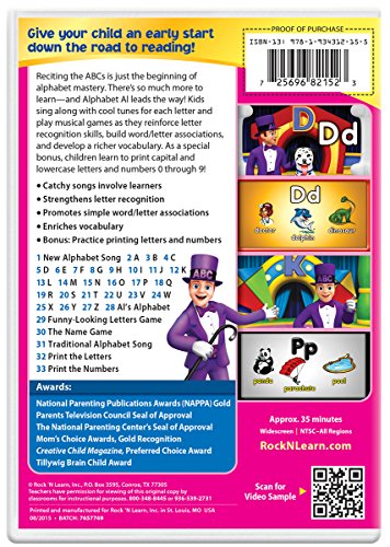 Preschool Learning 3 DVD Collection by Rock ‘N Learn – starkidslearn.com