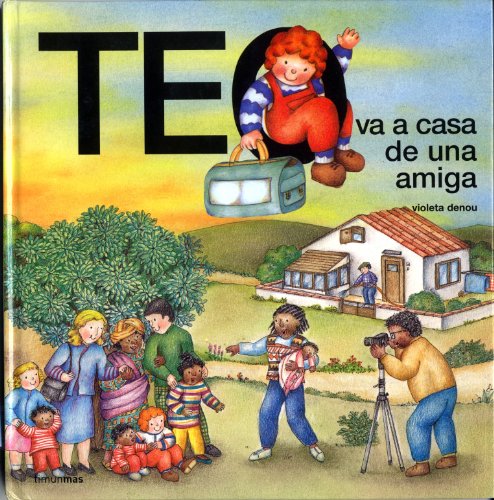 Amazon.com: Teo va a casa de una amiga (Teo descubre el mundo) (Spanish ...