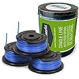 Amazon.com : Greenworks 0.065" 3-Pack Single Line Auto-Feed Replacement String Trimmer Line ...