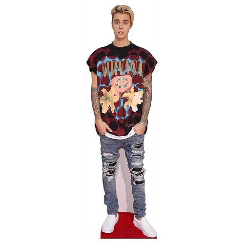 Justin Bieber Ripped Jeans Life Size Cardboard Cutout Standup in ...