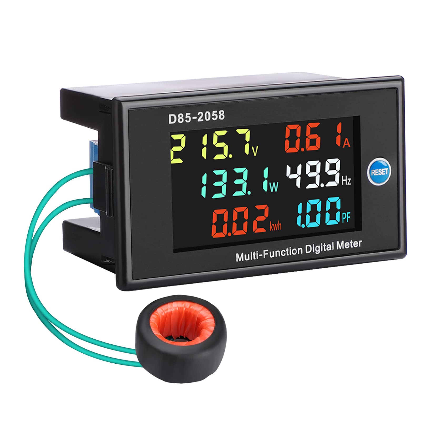 Mua DROK AC Multimeter, AC 40-300V 100A 110V/220V Voltage Current Power Factor Frequency ...