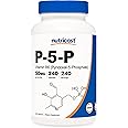 Amazon.com: Nutricost P5P Vitamin B6 Supplement 50mg, 240 Capsules (Pyridoxal-5-Phosphate ...