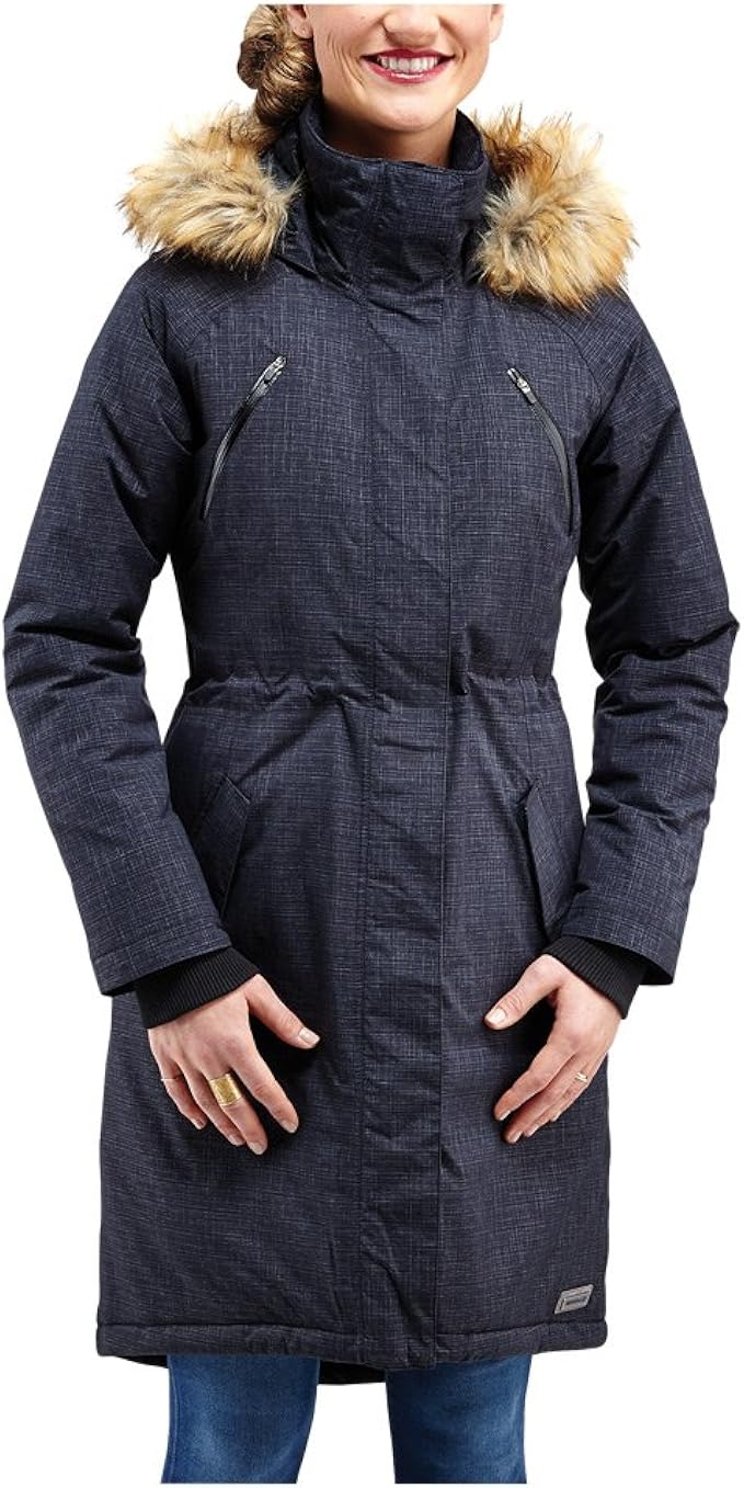 Merrell Women's Lohri Long Redux Waterproof Insulated Coat-Black ...