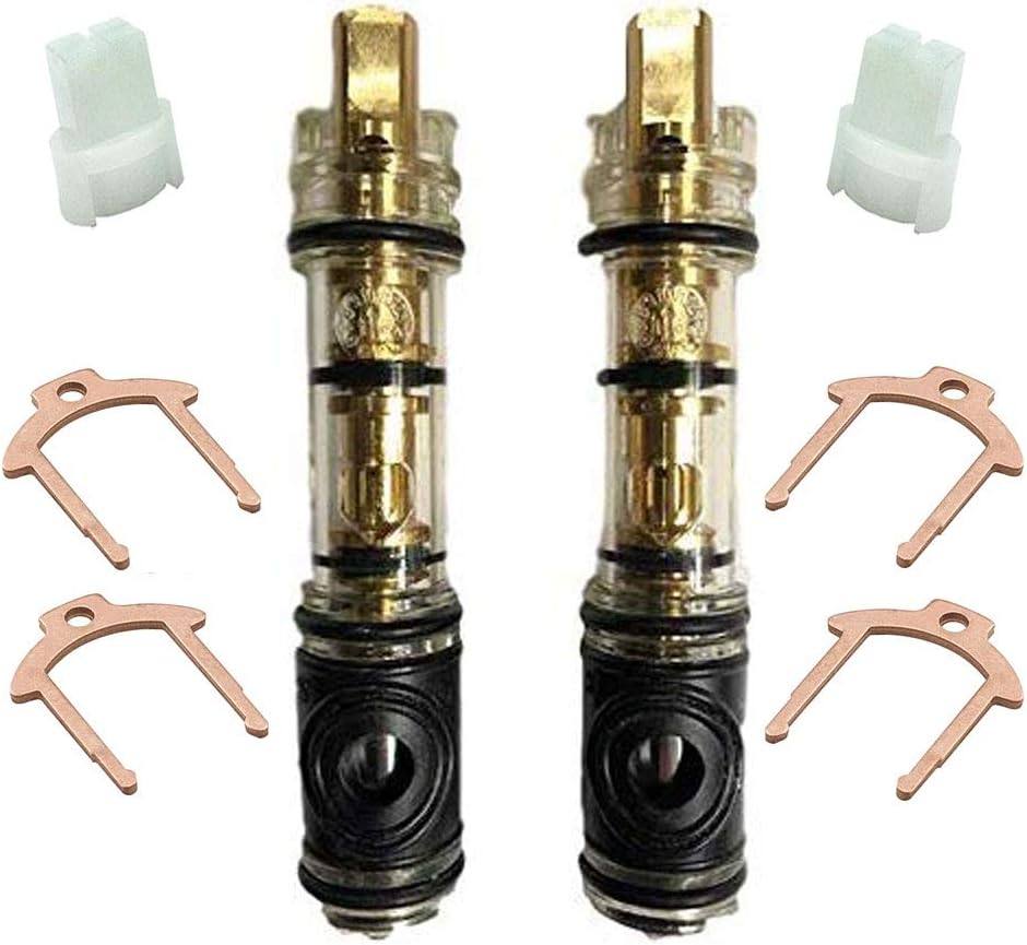  2 Pack Dual Seal Cartridge Replacement Kit Fits Single Handle