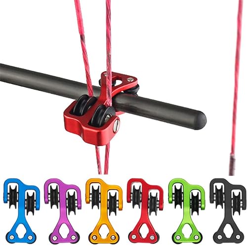 Aluminum Compound Bow Cable Slide Archery Bow String Splitter Roller ...