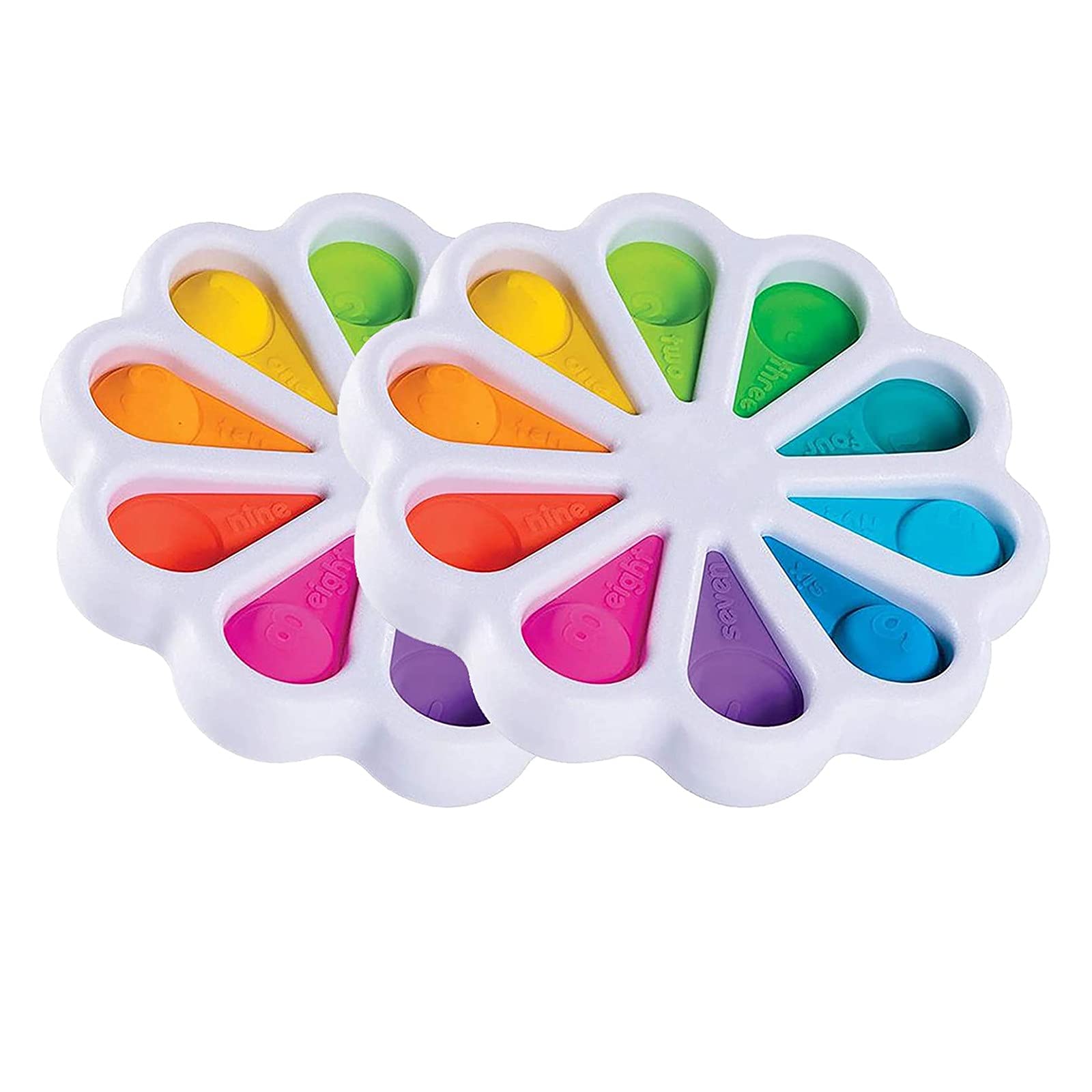 Flower Fidget Toys Sensory Simple Dimple Fidget Toy Stress Relief ...