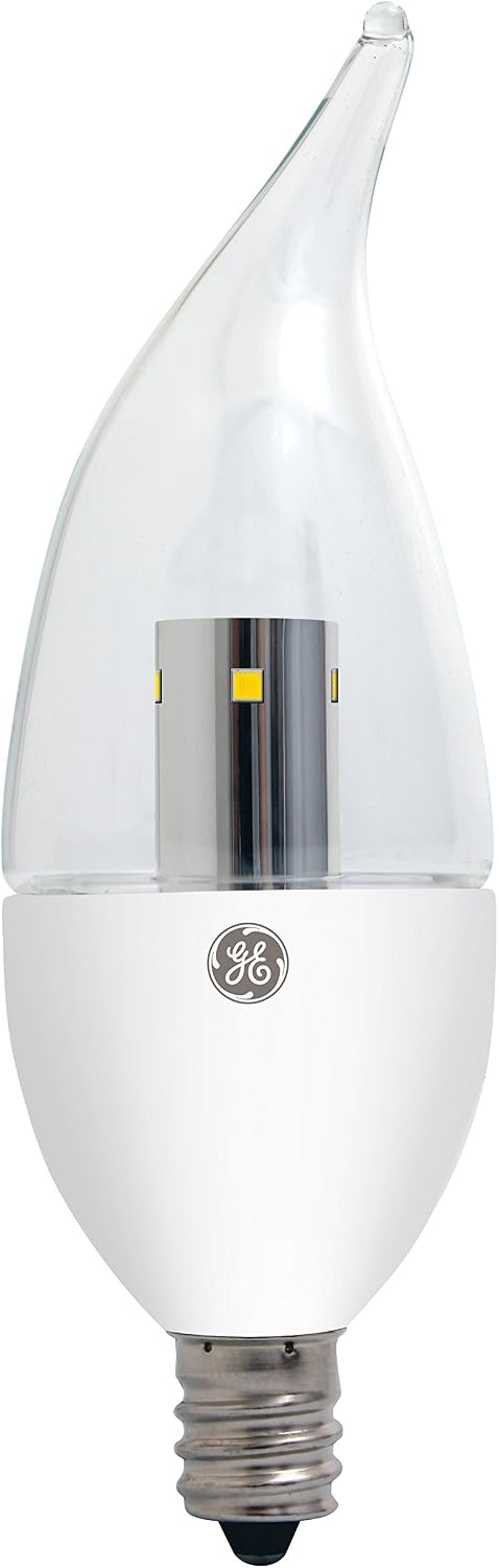 GE Lighting 89949 Energy-Smart LED 4-watt, 300-Lumen Bent Tip Bulb with ...