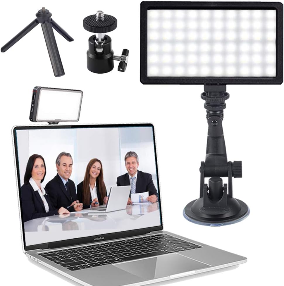 Video Conference Lighting Kit, Zoom Lighting with Clip, Laptop Light ...