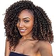 Amazon.com : LADY MIRANDA Brown Color Afro kinky Curly Braiding Hair Extensions Jerry Curl ...