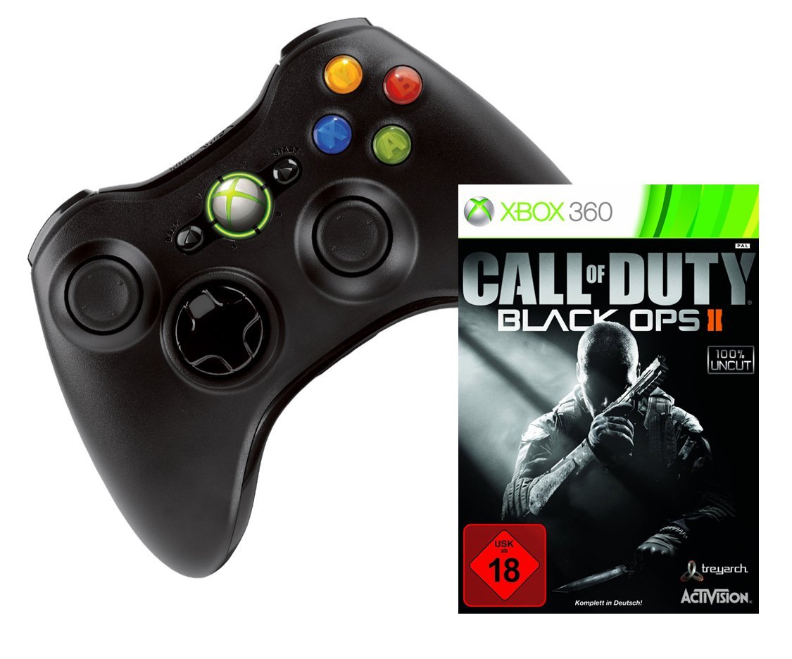 Xbox 360 Wireless Controller + Call of Duty: Black Ops 2: Amazon.de: Games
