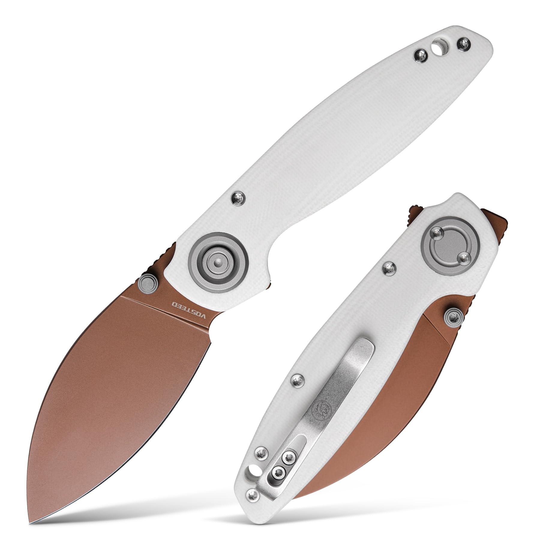 Vosteed Shilin Cutter Pocket Knife for Men Women Gifts - 2.9" 154CM ...