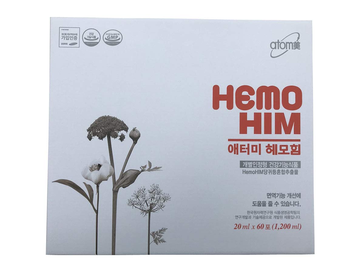 Atomy New Hemohim Supplement for Strong Immune System 20ml X 60pouch(1 ...