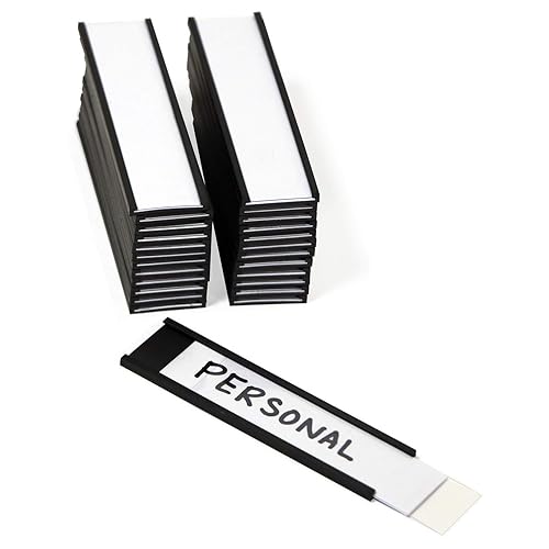 SmartSign Magnetic 'C' Channel Label Holders for Metal Racks and ...