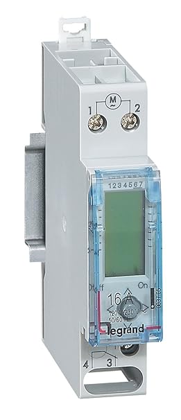 Legrand leg03705 Programmable Auto Digital Time Switch – 1 x 250 V ...