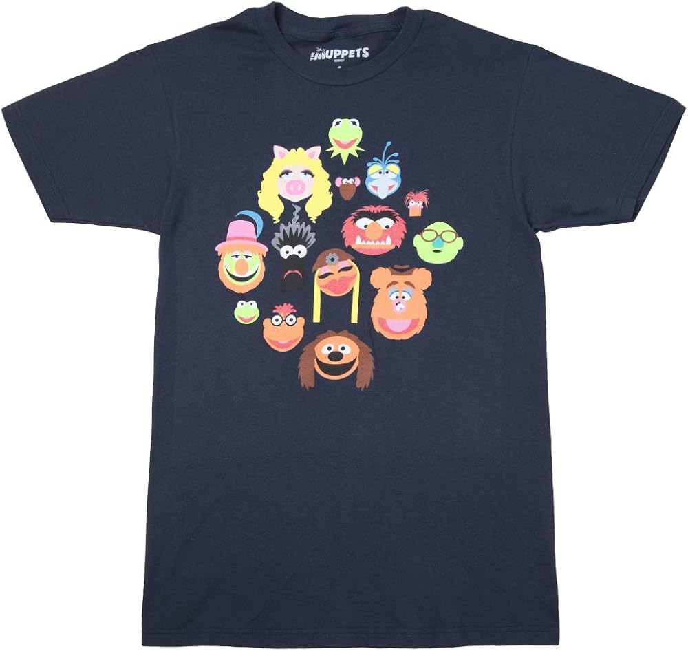 Amazon.com: Muppets Shirt - Muppet Faces T-Shirt: Clothing