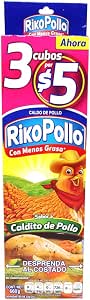 Consome Riko Pollo 20 Piezas De 33 gr: Amazon.com.mx: Alimentos y Bebidas