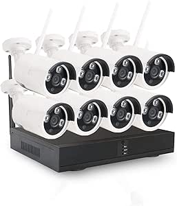 Amazon.com : Anspo 1080P HD in/Outdoor Wireless WiFi IP Waterpoof ...