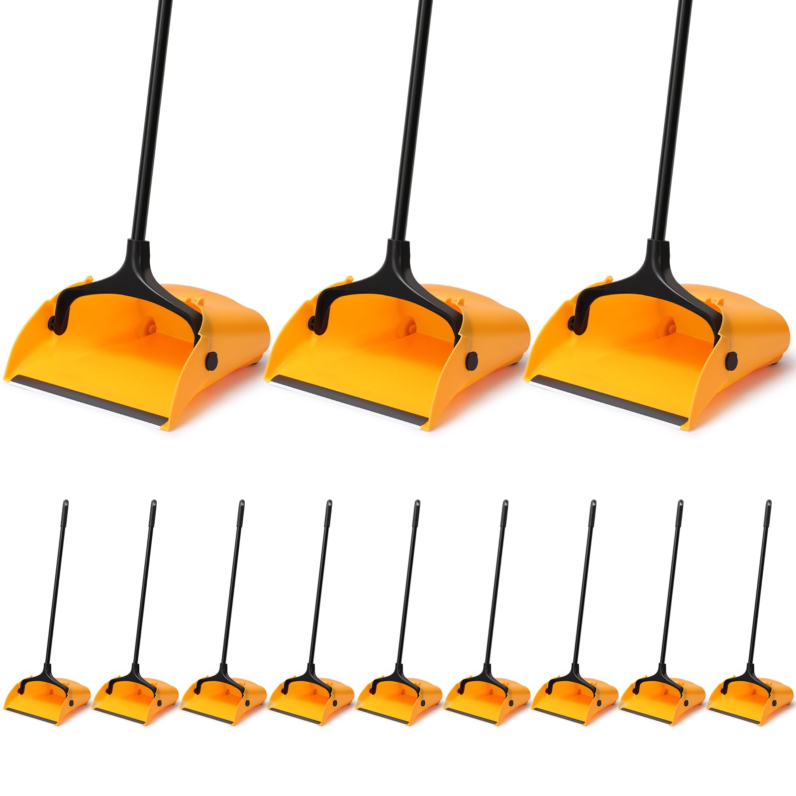 Maxcheck 12 Pcs 37 Inch Lobby Dust Pan Bulk Upright Lobby Dust Pan ...