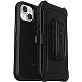 Amazon.com: OtterBox iPhone 15, iPhone 14, & iPhone 13 (Only) - Defender Series Case - Black ...