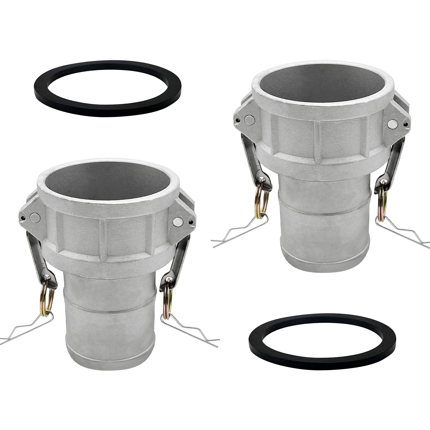 BITOTU 2PCS Type C Aluminum Global Cam and Groove Hose Fitting C-300 3 ...