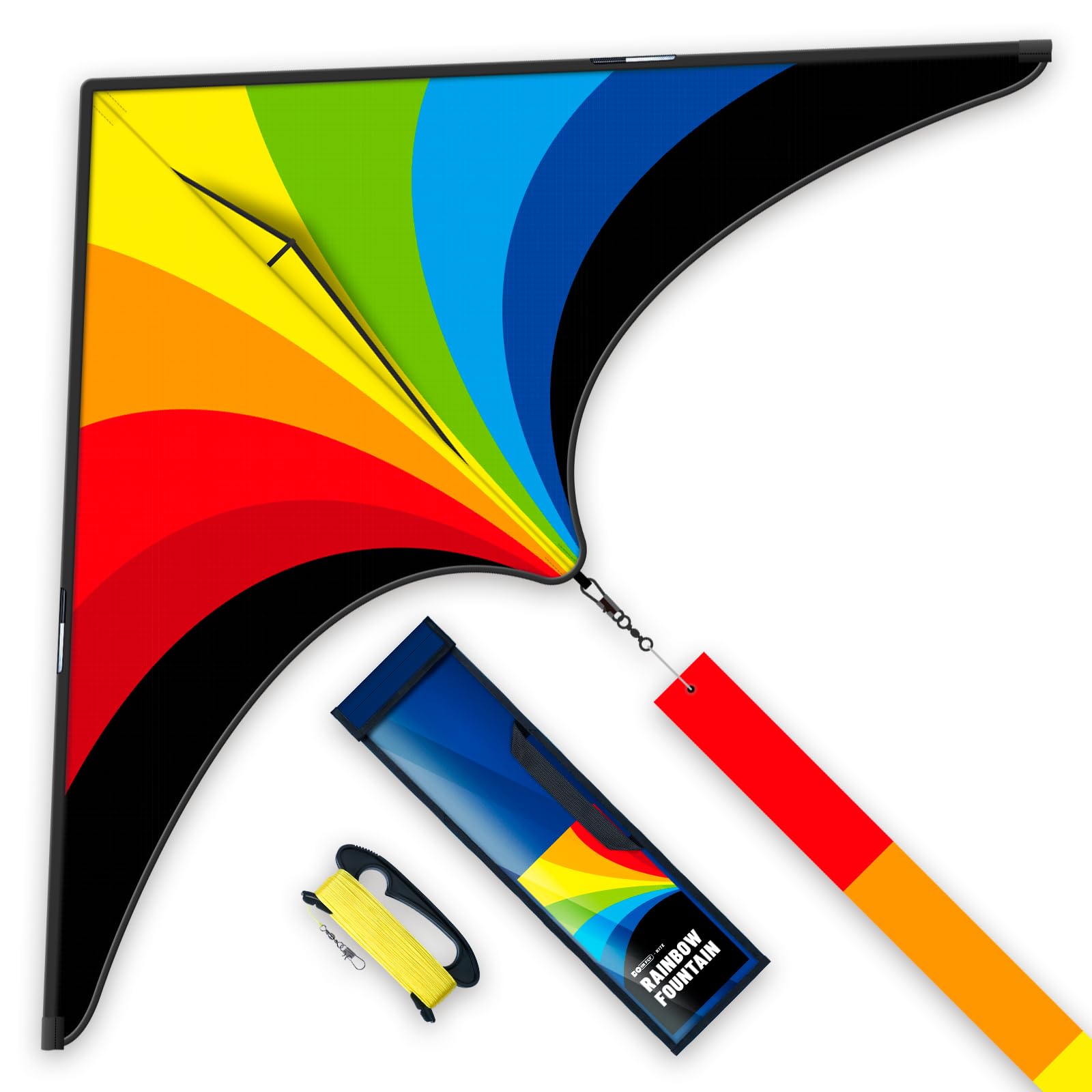 Mua Delta Kite for Kids & Adults, Extremely Easy to Fly Kite, Single ...