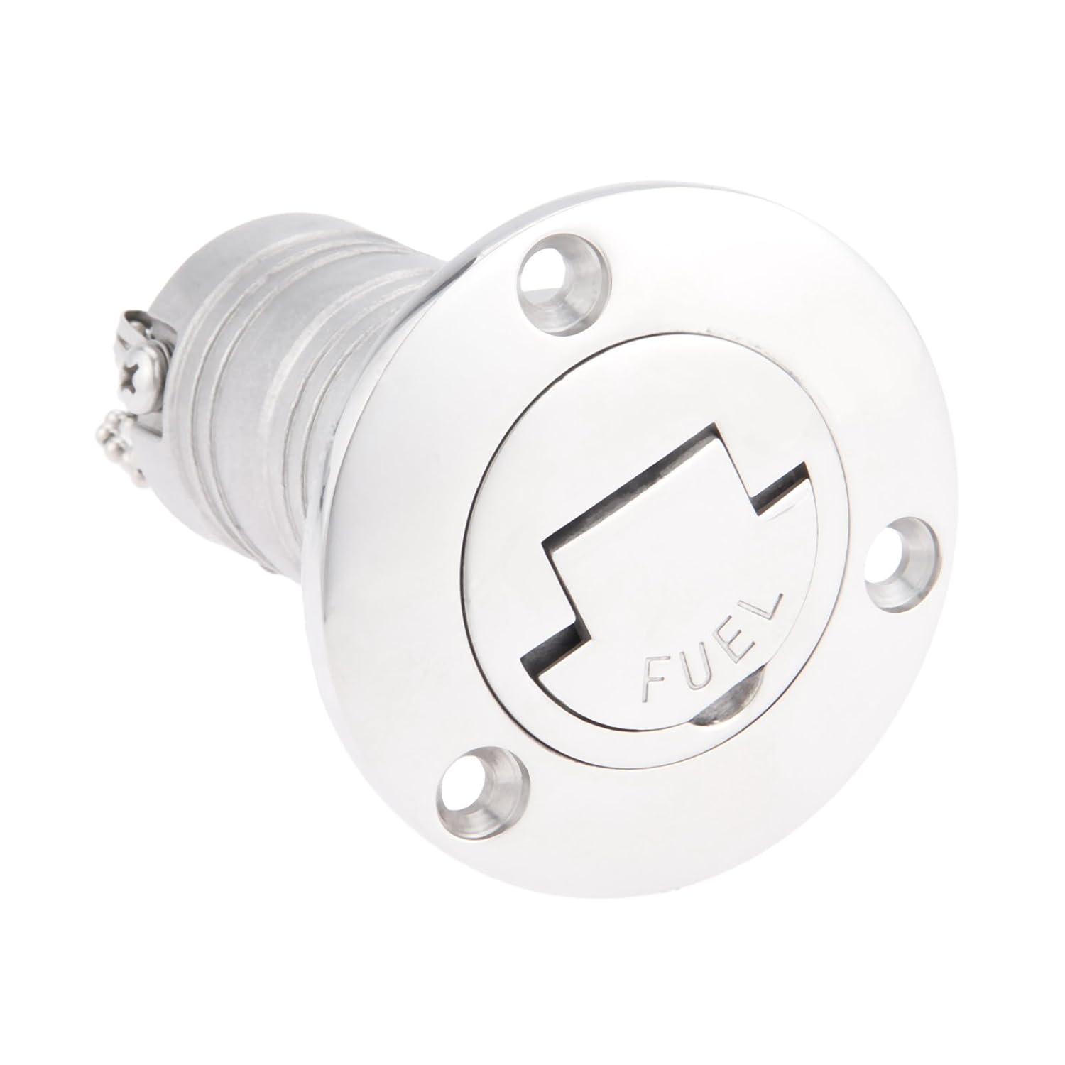 1pc Marine 1.5" Keyless Cap Boat Deck Fuel Filler Cap Stainless Steel ...